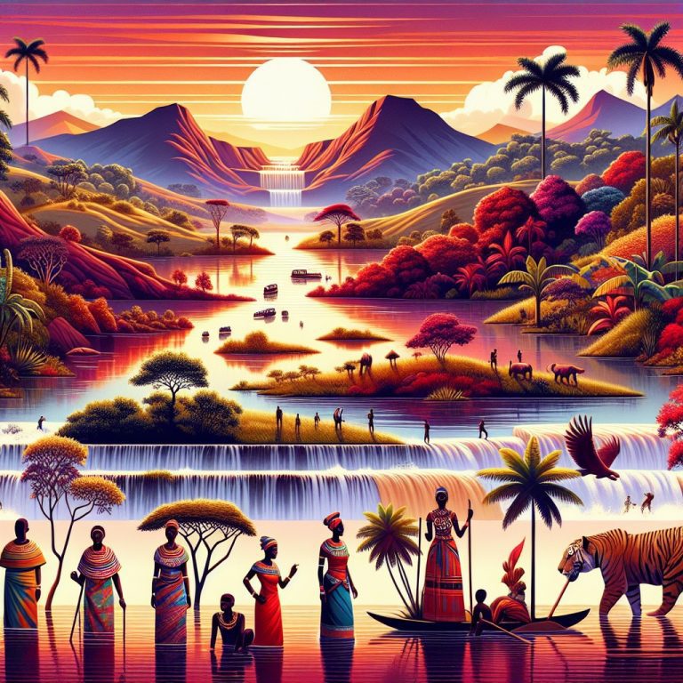 Terrain and Topography of Angola: mountains, valleys, and plains ...