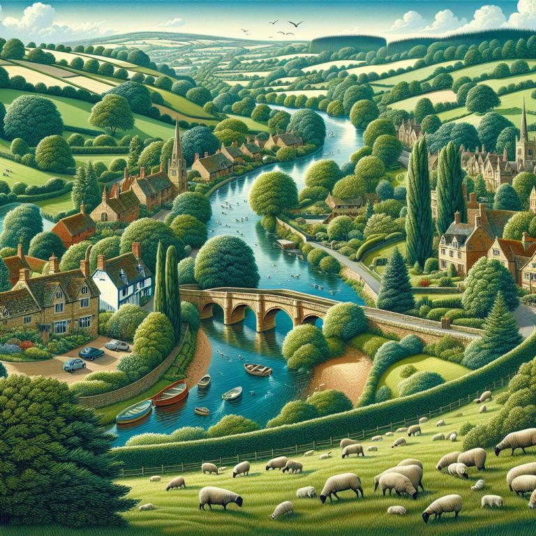 Terrain and Topography of England: mountains, valleys, and plains.