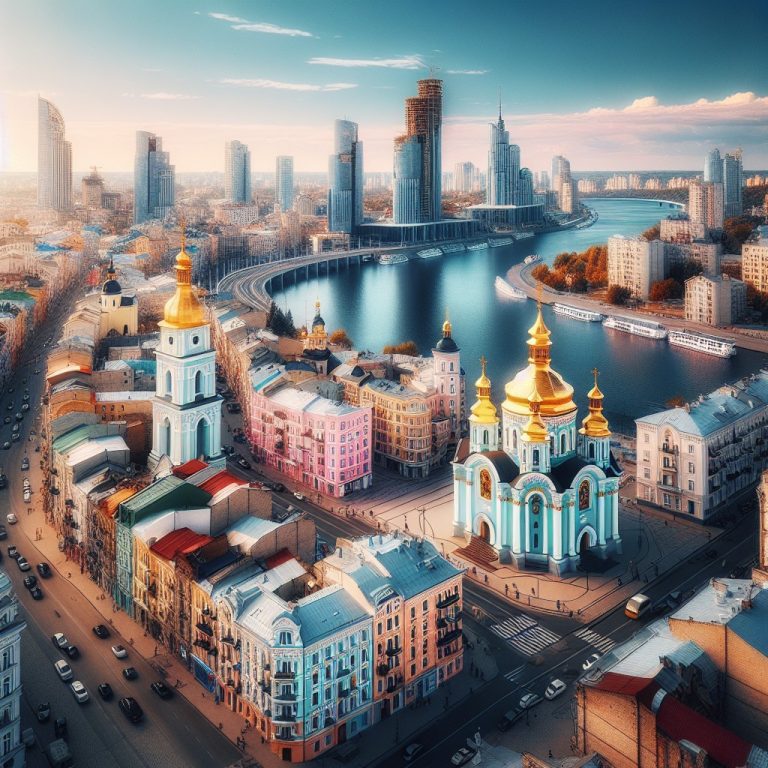 Kyiv City, Ukraine - Earth Site Education