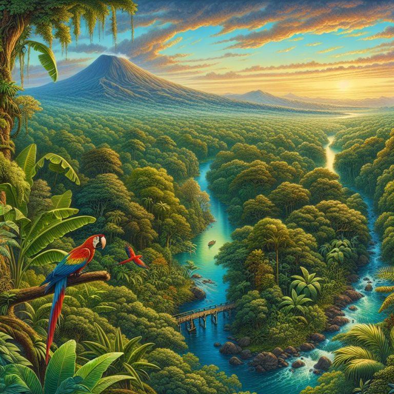 Terrain and Topography of Costa Rica: mountains, valleys, and plains ...