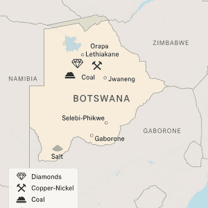 Natural Resources of Botswana: Mining, Diamonds, Minerals, and Avoiding ...