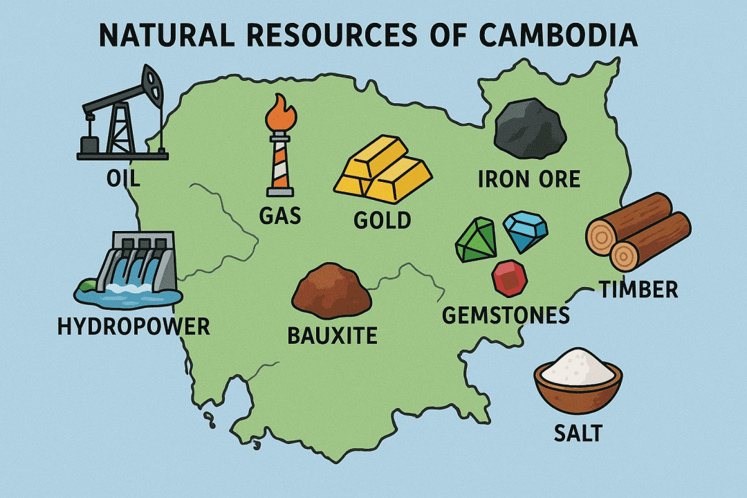 Natural Resources of Cambodia: Where Natural Resources are located In ...
