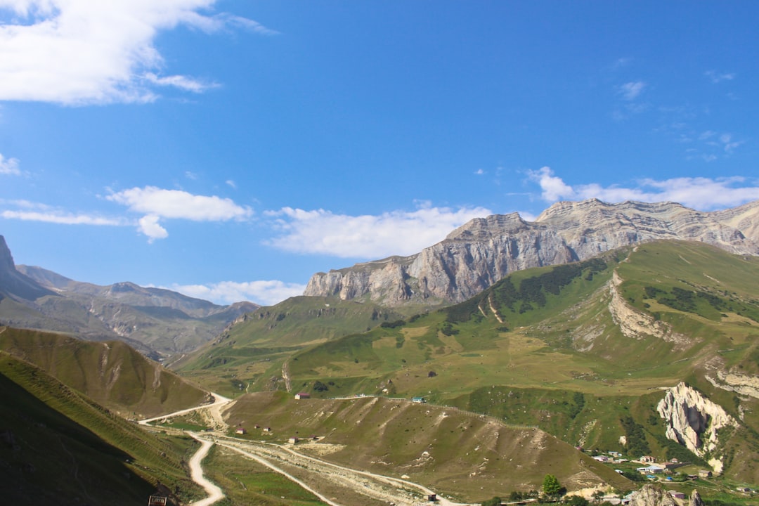 Terrain and Topography of The country of Georgia: mountains, valleys ...