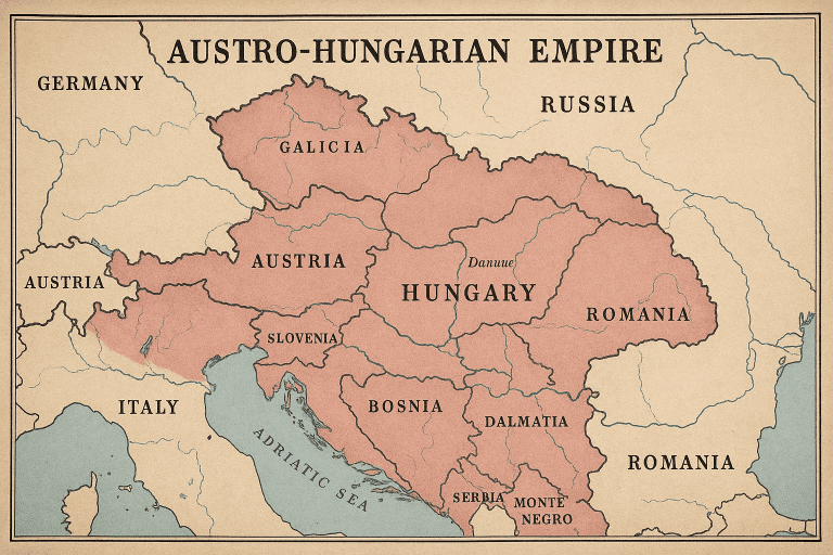 Austria-Hungary: The Austro-Hungarian Empire and Austrian Empire ...