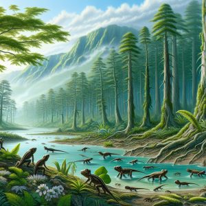 Devonian Epoch (419 – 359 million years ago) – First amphibians ...