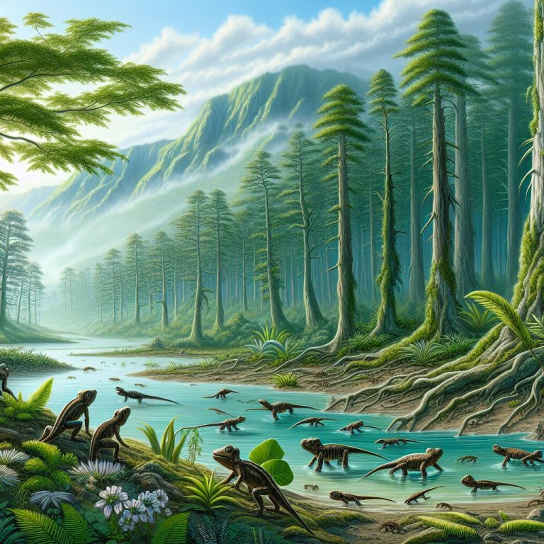 Devonian Epoch (419 – 359 million years ago) – First amphibians ...