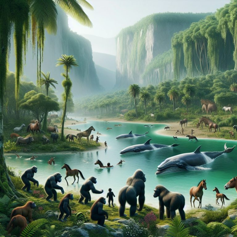 Eocene Epoch (56 – 34 million years ago) – First primates; early horses ...