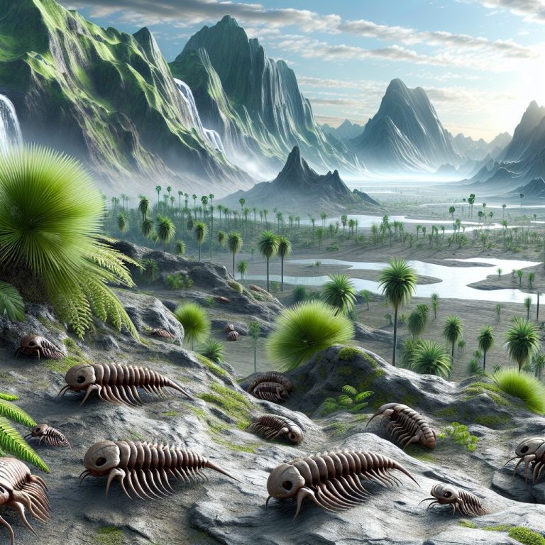 Silurian Epoch (443 – 419 million years ago) – First land plants and ...